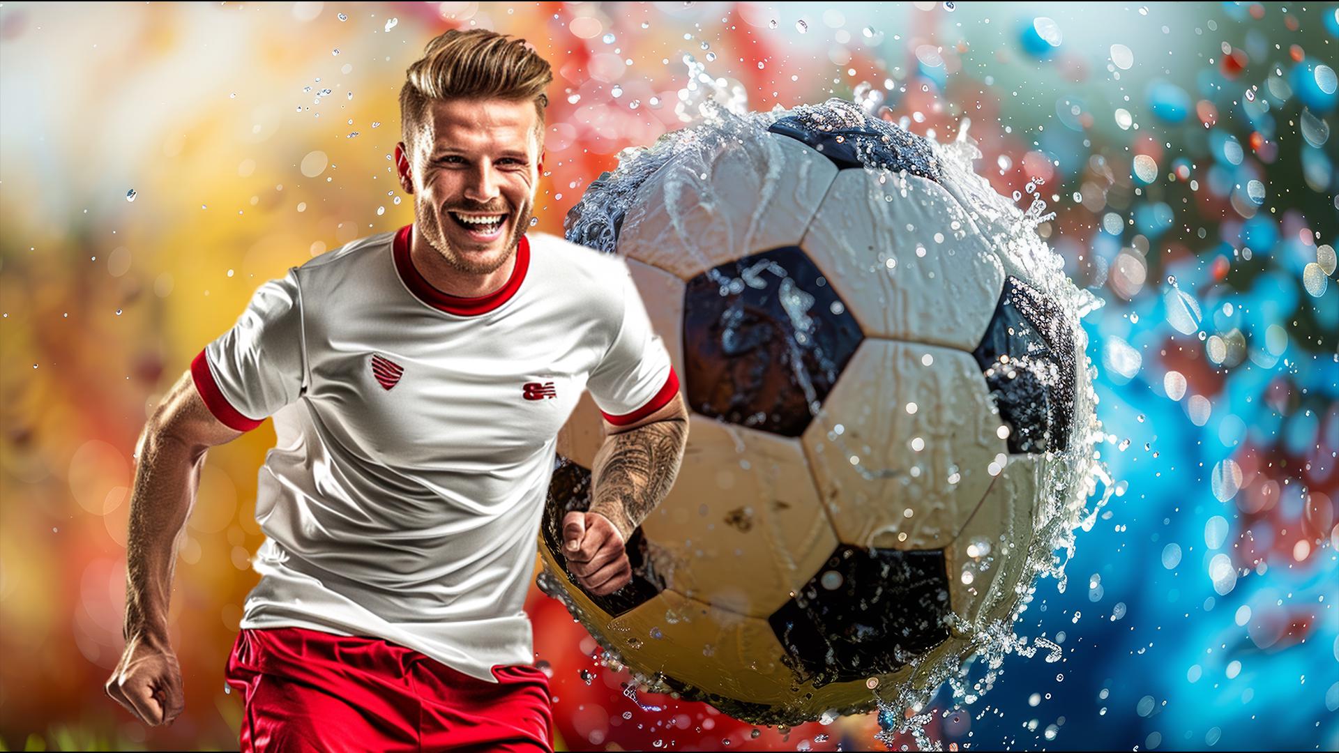 100 Soccer Color Splash Photo Backgrounds: Photoshop Overlays (digital ...