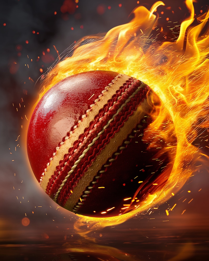 50 Cricket Fire-themed Images for Sports Photo Backgrounds, Featuring ...