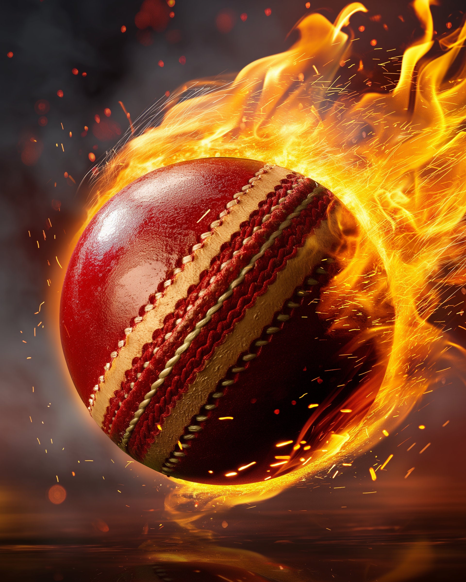 50 Cricket Fire-themed Images for Sports Photo Backgrounds, Featuring ...
