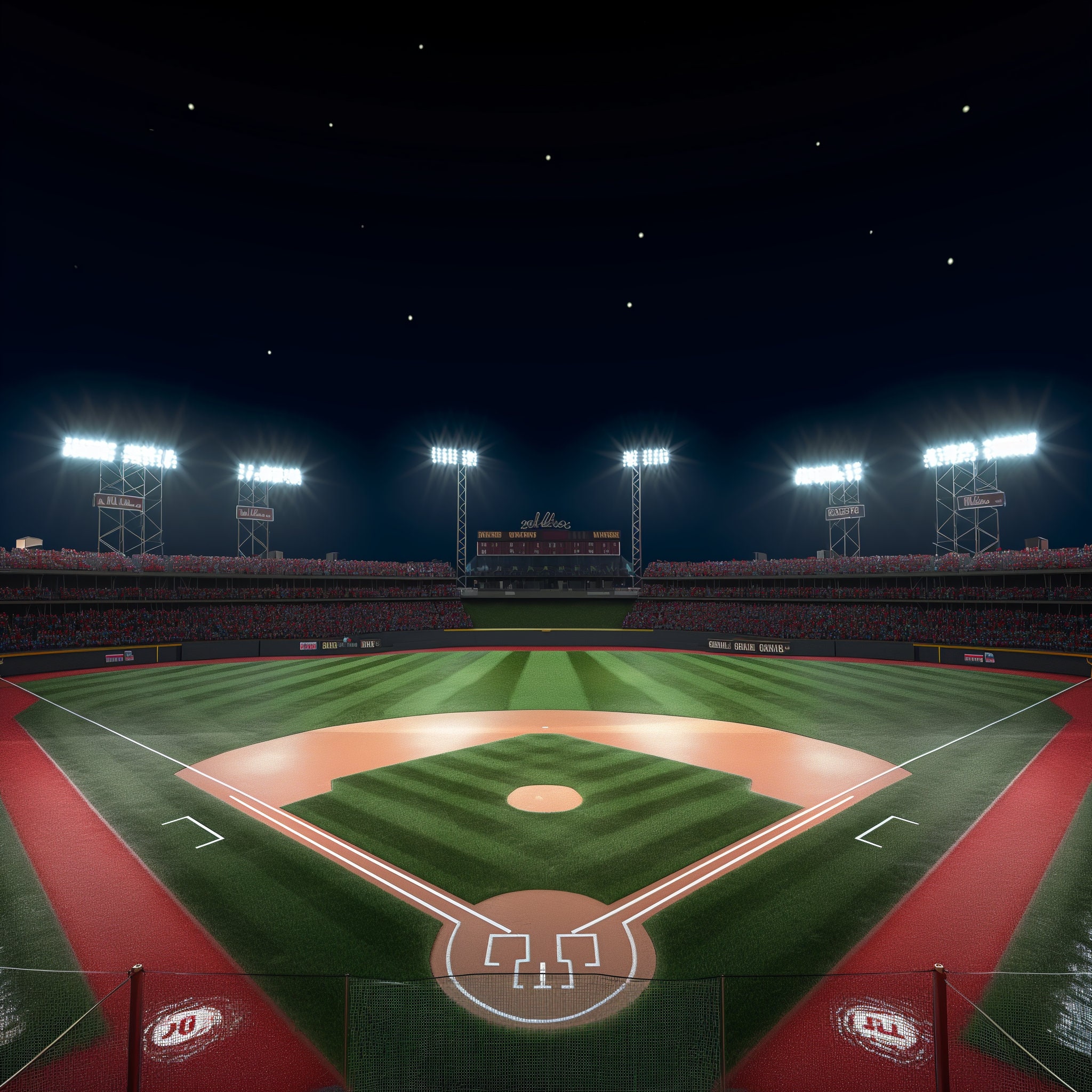 20 Baseball-themed Images for Sports Photo Backgrounds, Featuring ...