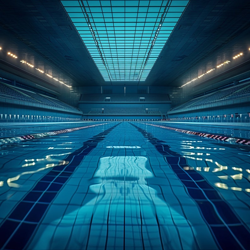 100 Swimming Pool-themed Images for Sports Photo Backgrounds, Featuring ...