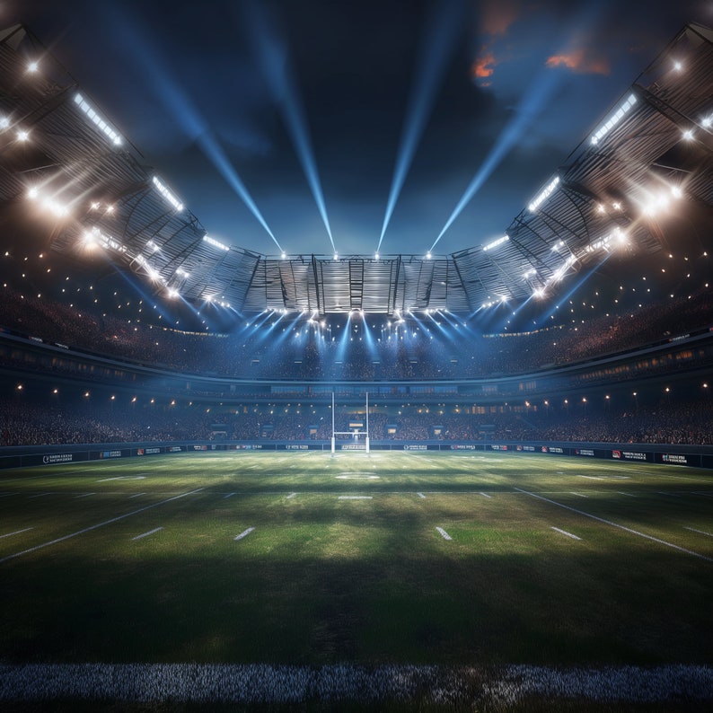 60 Rugby Stadium-themed Images for Sports Photo Backgrounds, Featuring ...