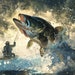 Fishing Sport Photo Overlays: 20 Digital Backdrops (7800x5500 Px) - Etsy
