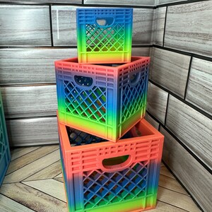 Mini Milk Crates - Etsy