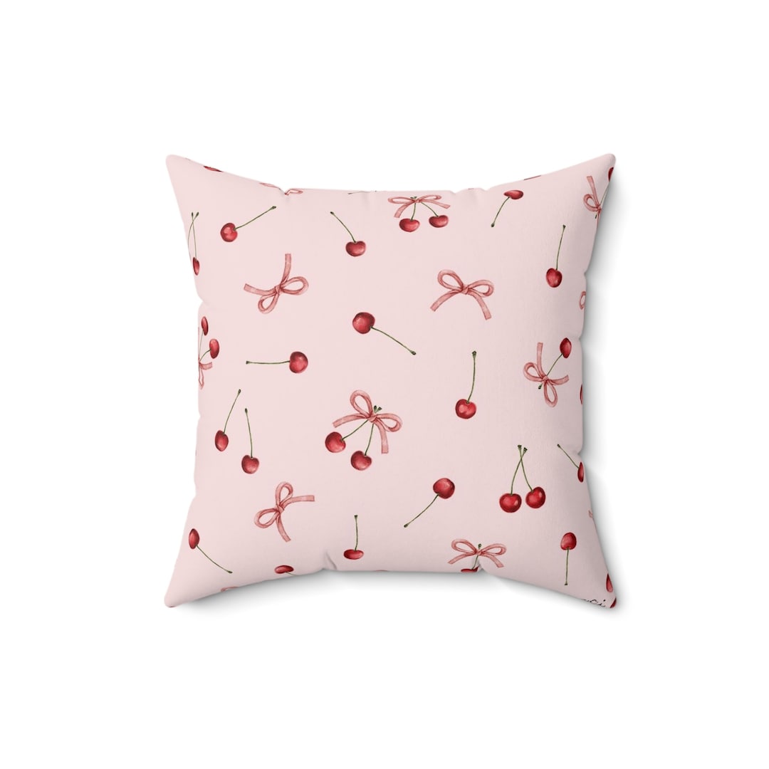 Cute Coquette Square Pillow - Etsy