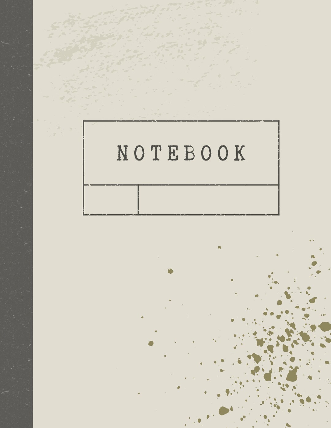 Simple Notebook, Digital Notebook - Etsy