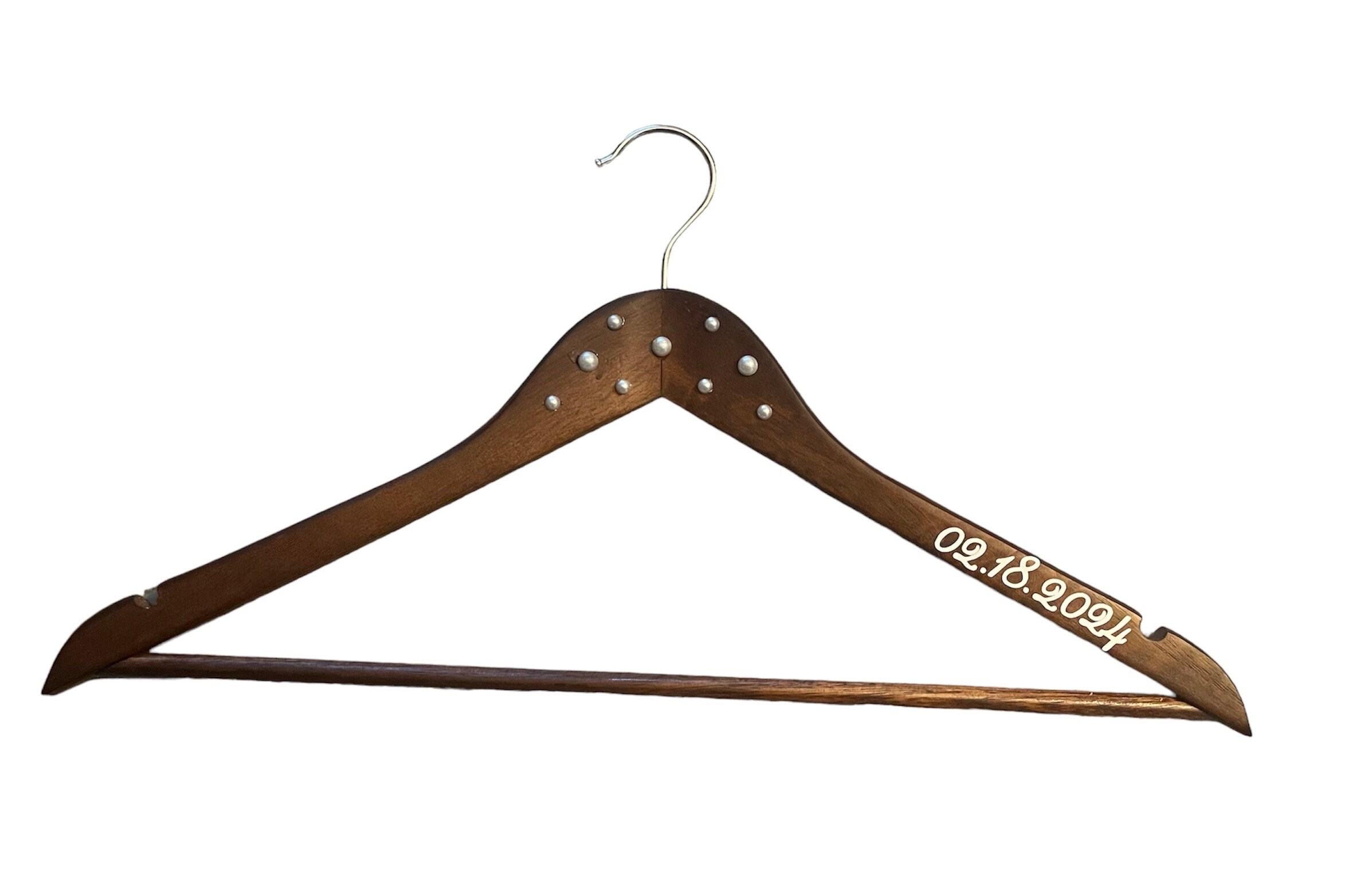 Custom Wedding Hangers Personalized Hangers Clothes Hangers Wedding ...