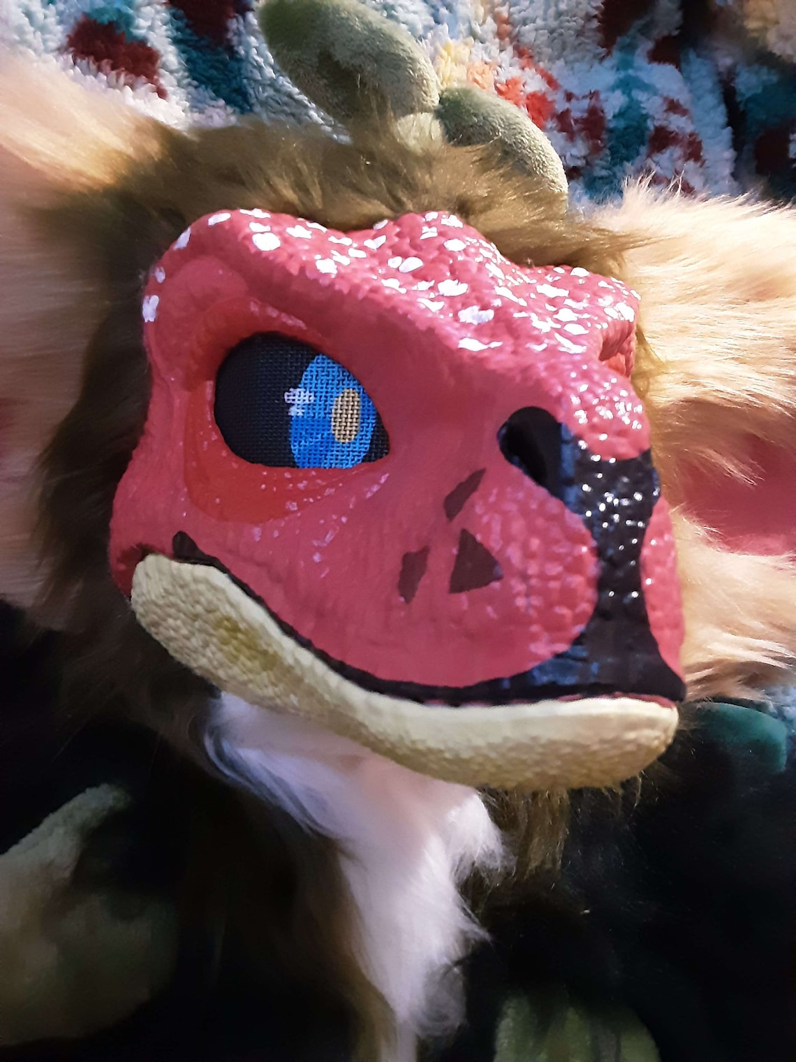 Sprout Dino Mask Fursuit Premade REDUCED PRICE - Etsy