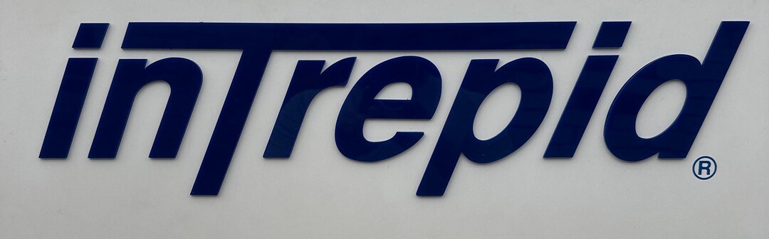 3D Raised Marine INTREPID 23L X 5.7H Powerboats Logo Decal Set With 3M ...