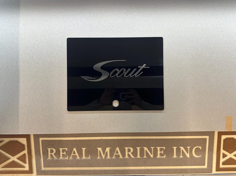 Early 2000’s Scout 175 Sportfish Glove Compartment Lid 13.75” Length X ...