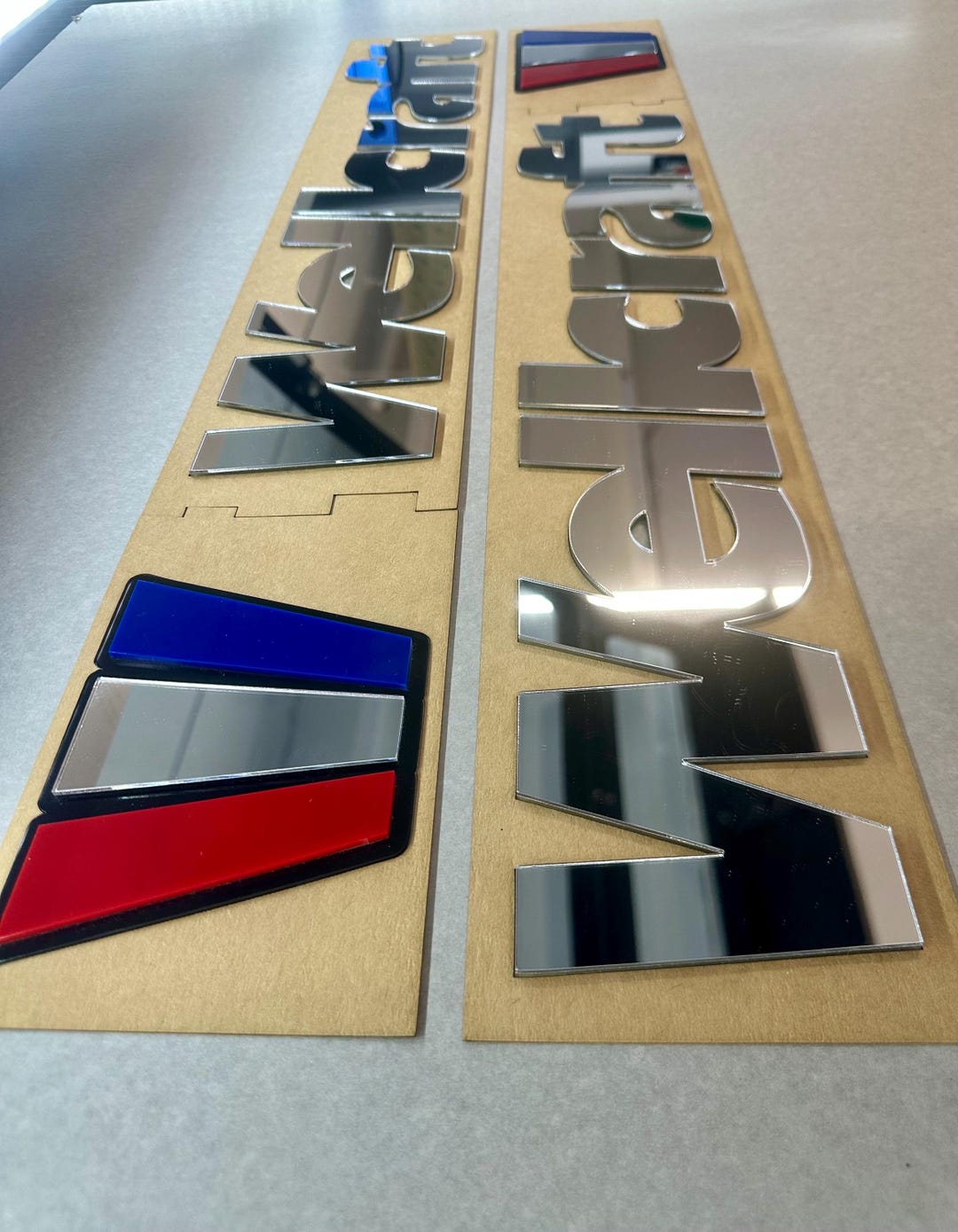 3D Raised Marine “WELLCRAFT” With Logo 27.5”L X 4”H Modern Boat Decal ...