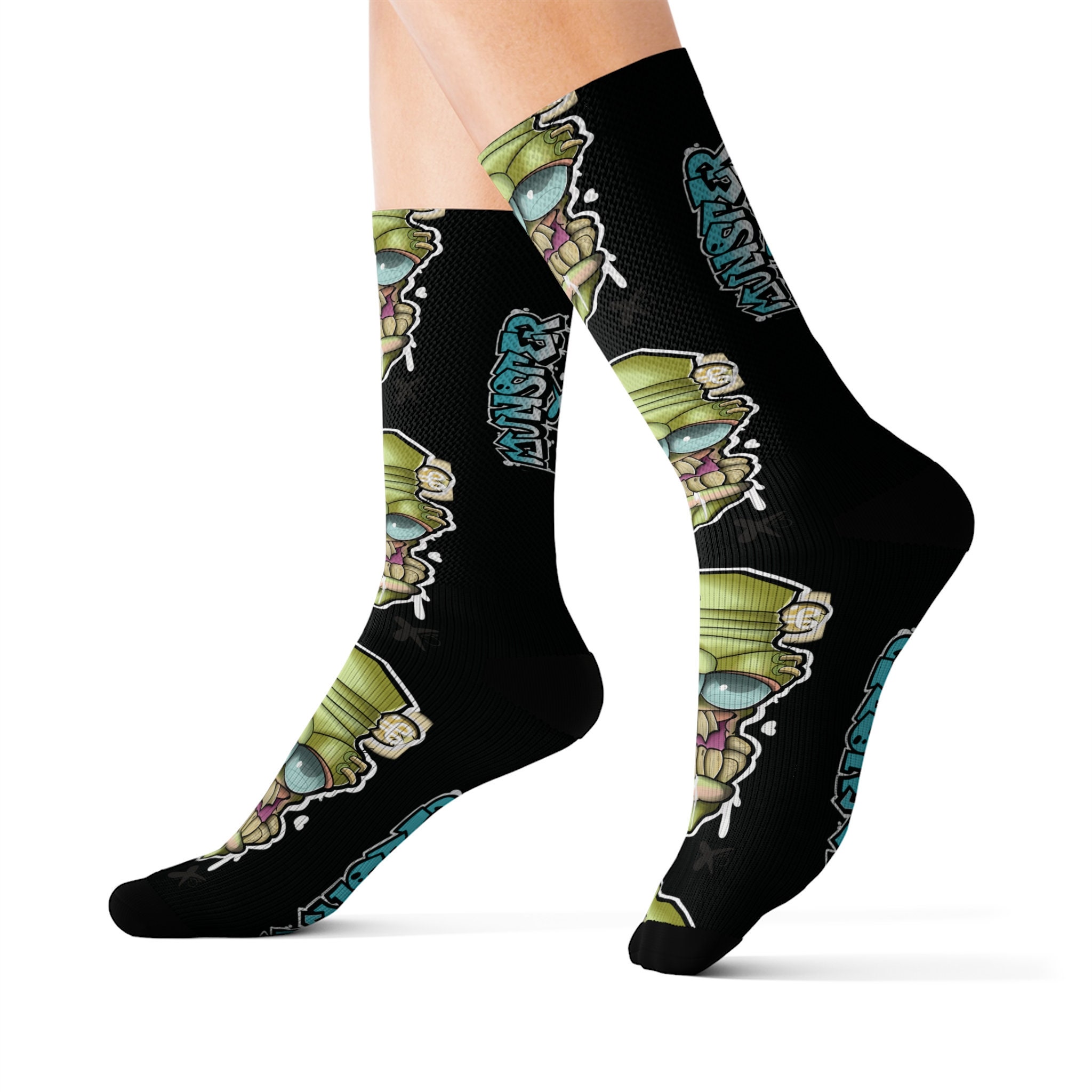Munster's Sublimation Socks - Etsy
