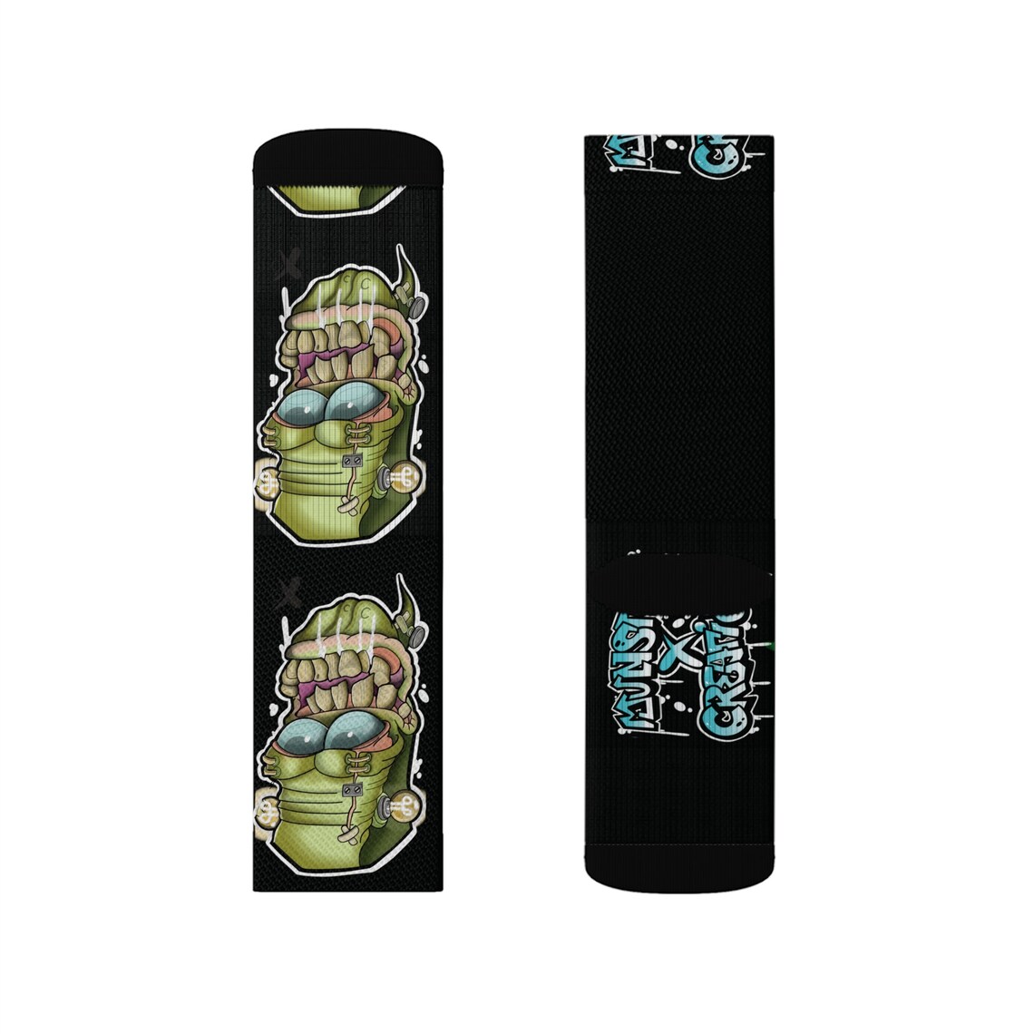 Munster's Sublimation Socks - Etsy