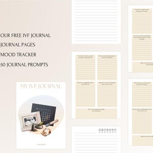 Printable IVF Fertility Journey Planner & Free Personalized Journal ...
