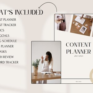 Ultimate Content Creator Bundle: Your Content Planner, Content Calendar, Social Media Planner ...