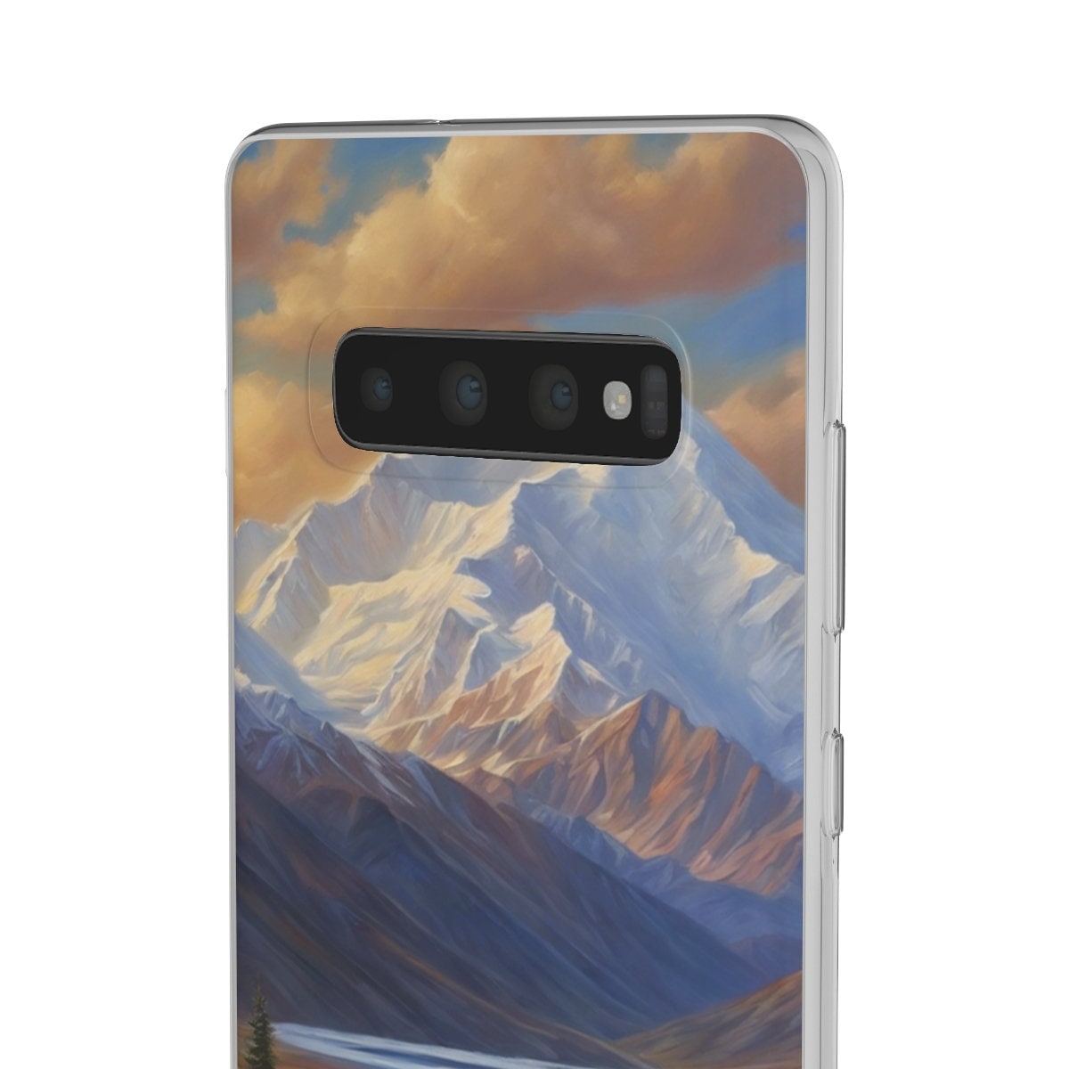 Mountain Phone Case Oil Painted National Park Alaska Phone Cases ...