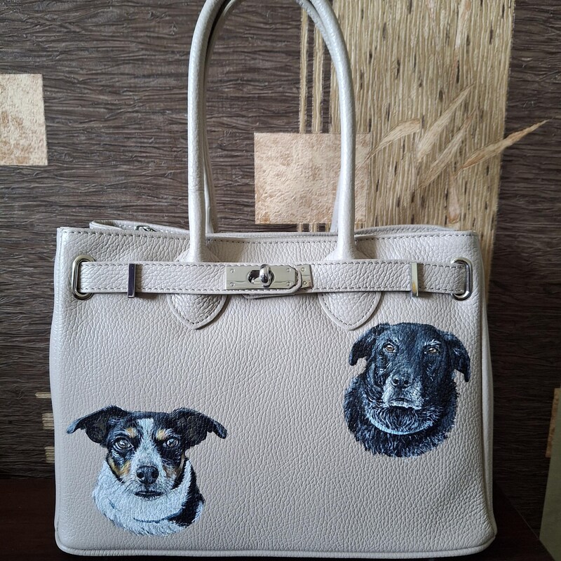Hand Painted Handbag - Etsy