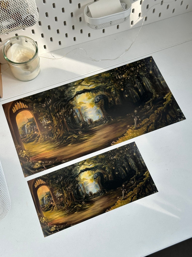 The Kingdom of Elfhame Oil Painting Wall Print Art - Etsy