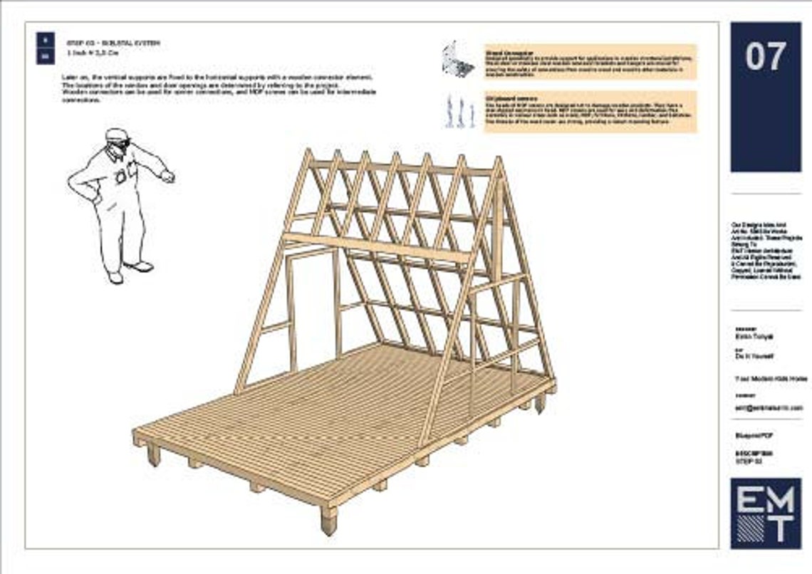 TRIANGLE PLAYHOUSE Plan, Playhouse Plans With Pergola and Swings for ...