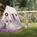 TRIANGLE PLAYHOUSE Plan, Playhouse Plans for Kids, Architectural Wooden ...