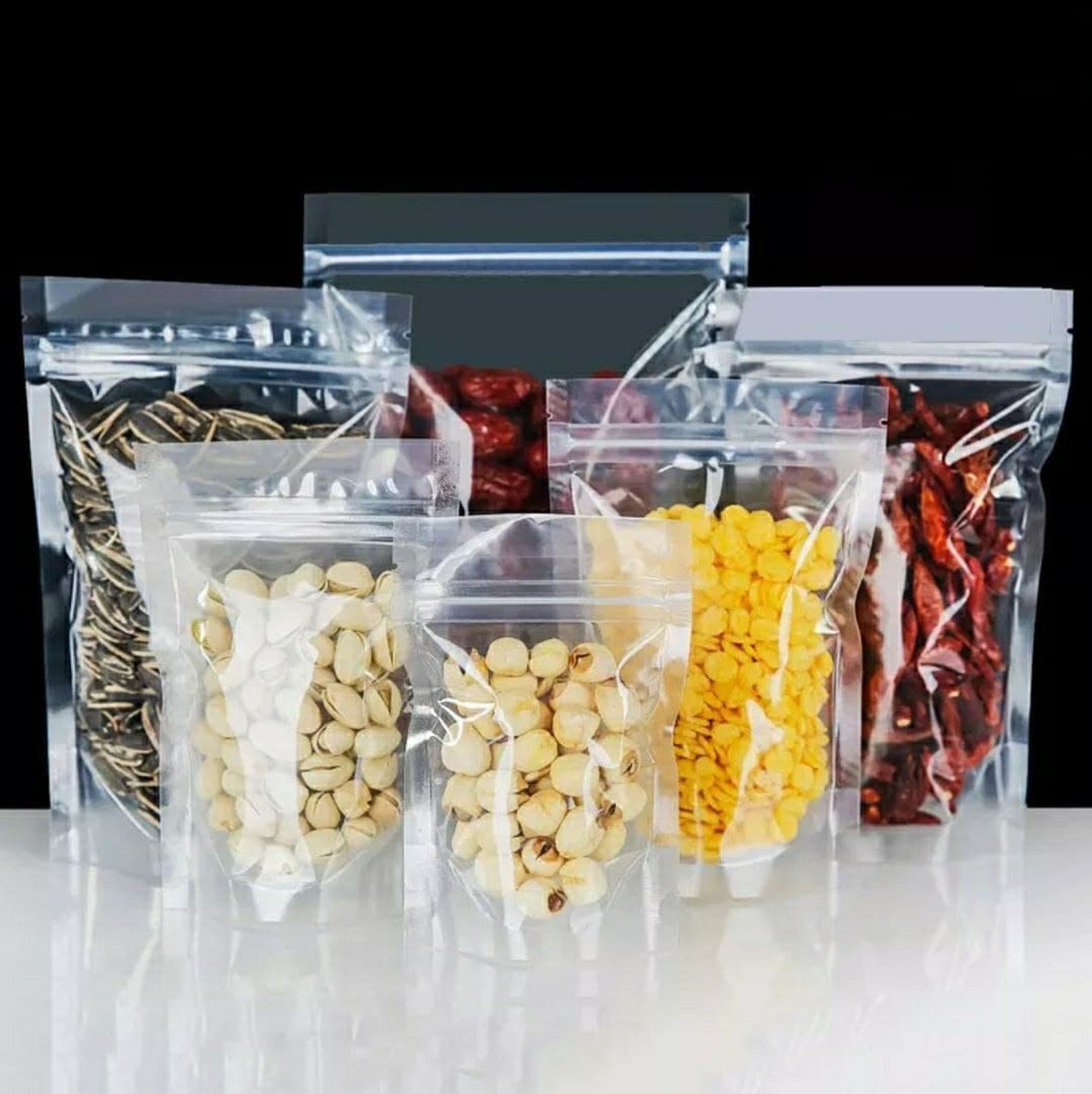 Clear Bags Stand-up Pouch Doy Pack 16 Oz/500g coffee Beans - Etsy