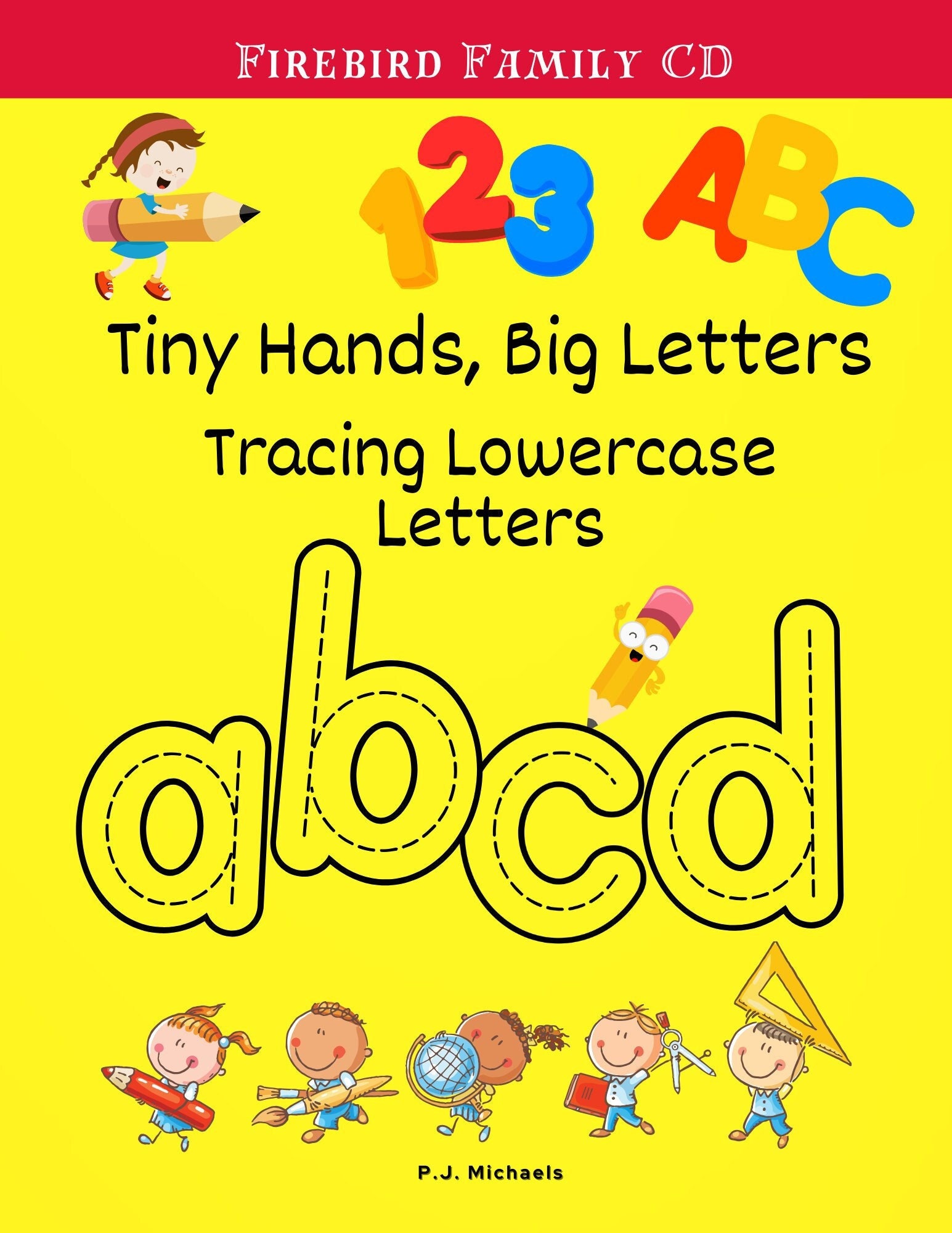Tiny Hands Big Letters Tracing Lowercase Letters, Handwriting Practice ...