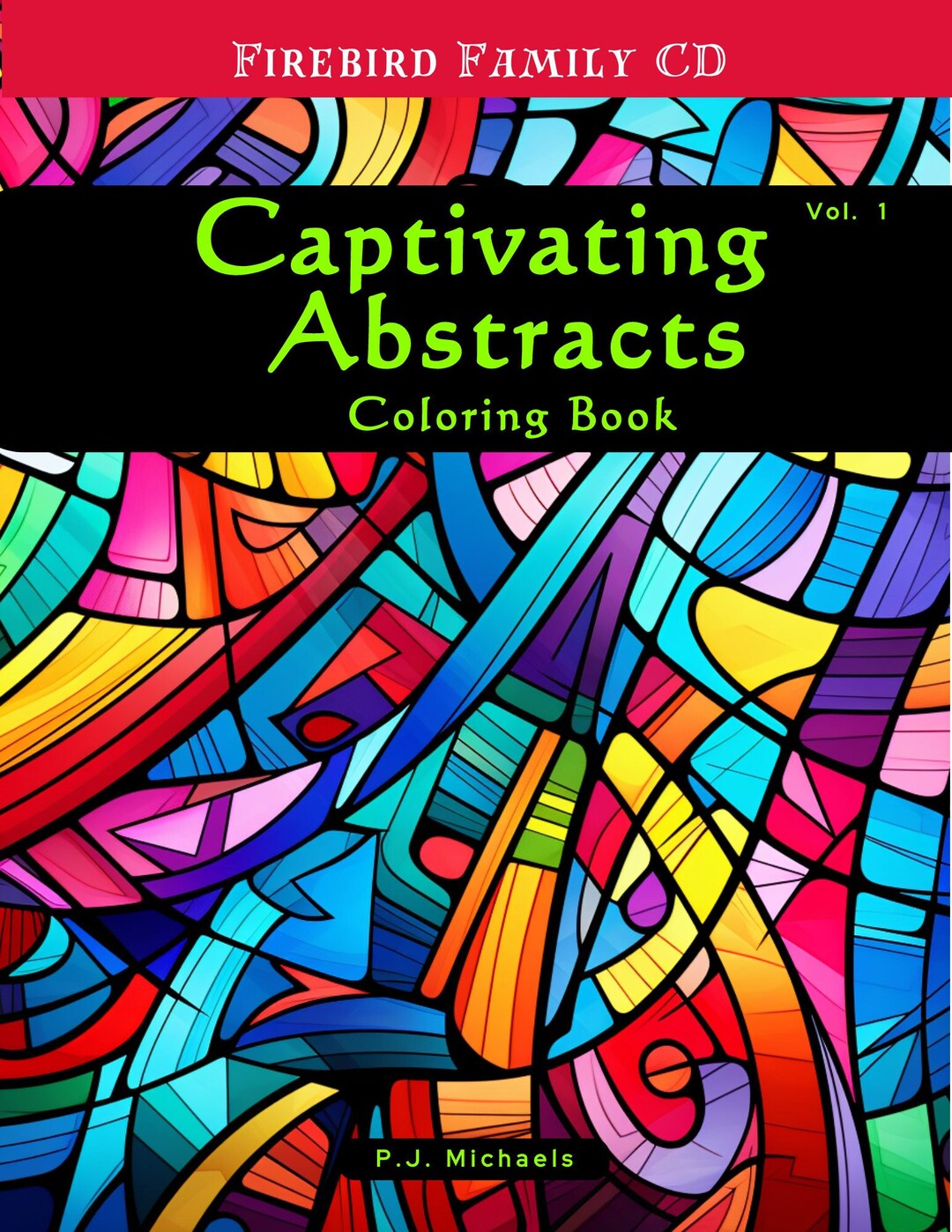 Captivating Abstracts Vol 1 Teen to Adult Coloring Book, Abstract ...