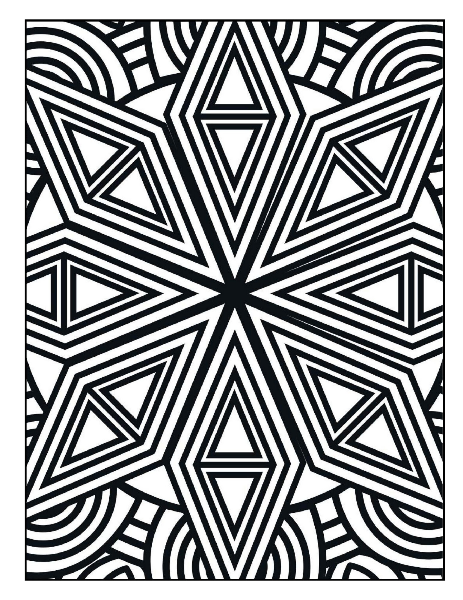 Captivating Abstracts Vol 1 Teen to Adult Coloring Book, Abstract ...