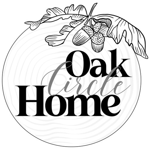OakCircleHome - Etsy