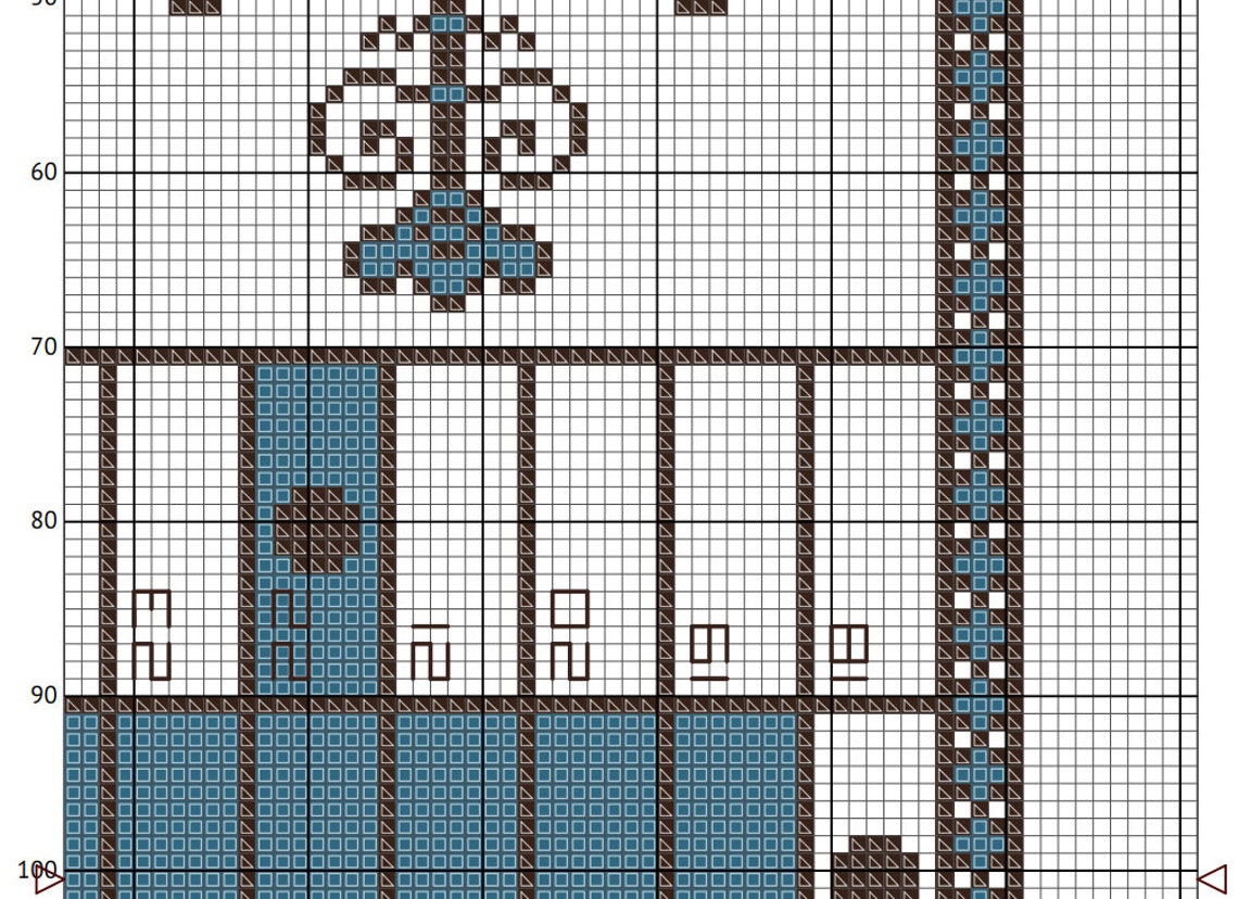 Ludo Cross Stitch Pattern PDF , Vintage Cross Stitch Pattern, Board ...