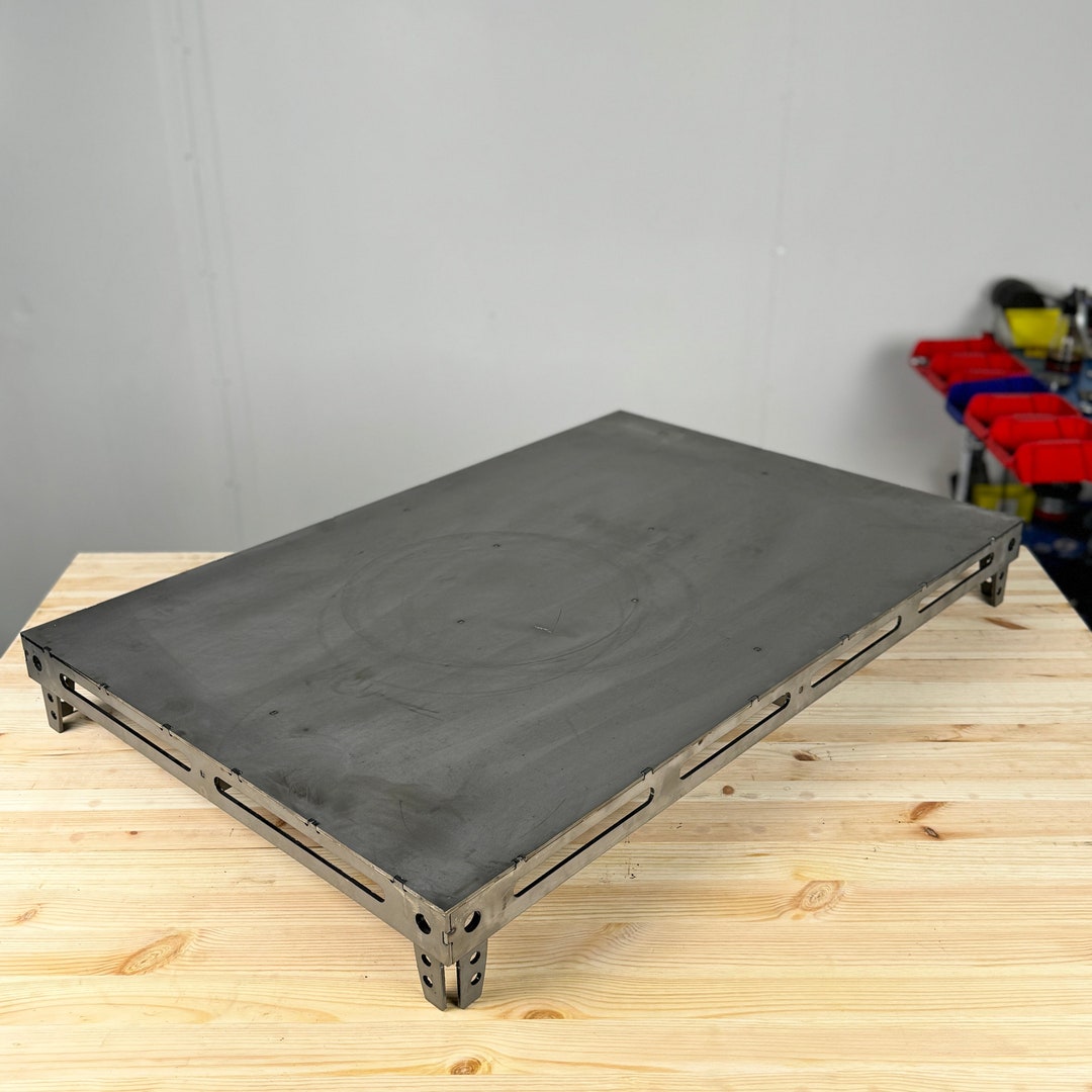 Workbench Top, Welding Table, Umetalli NOVA Workbench With Corner Brackets - Etsy