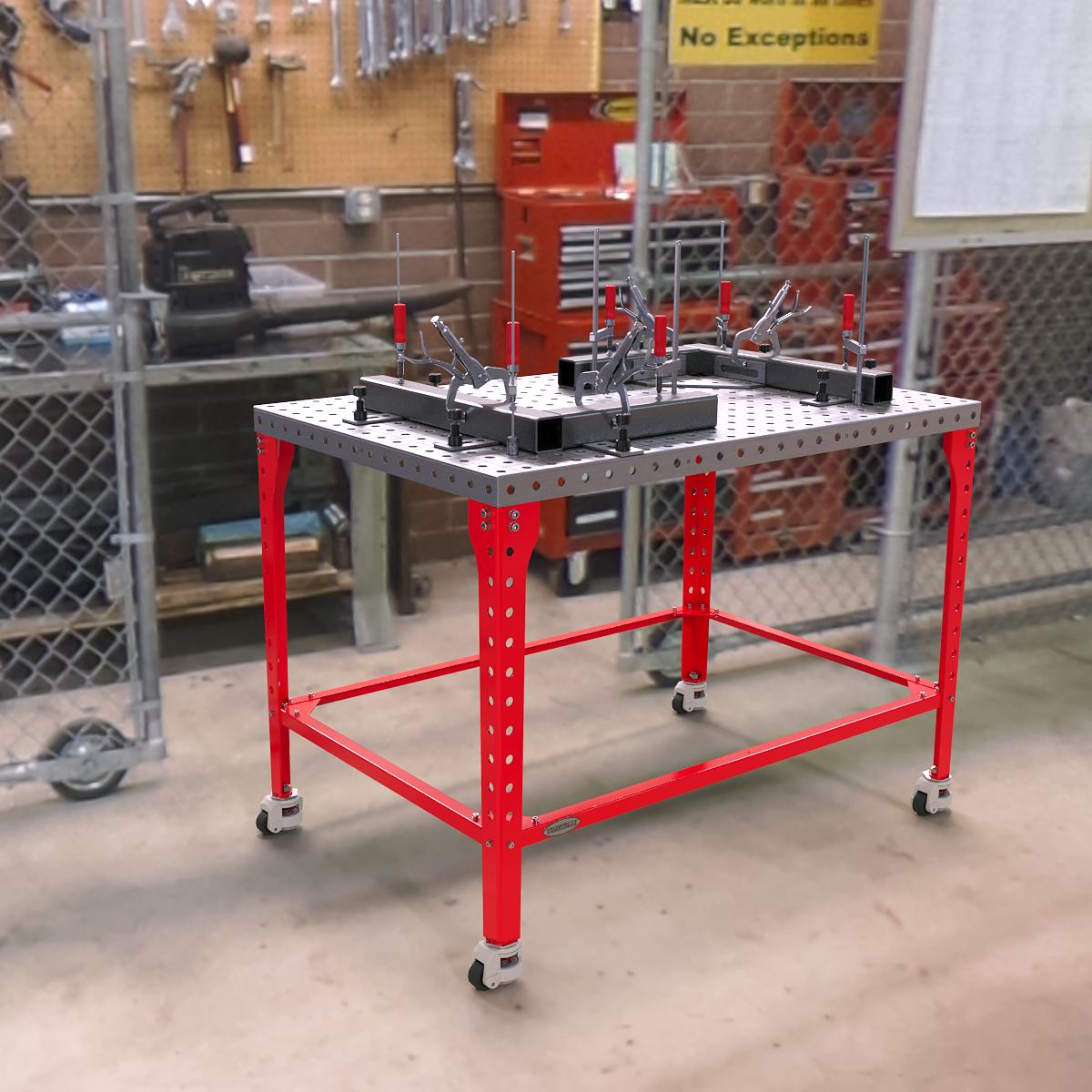 Mobile Welding Table Masterplat MAX 1200x800. Umetalli Welding Tables ...