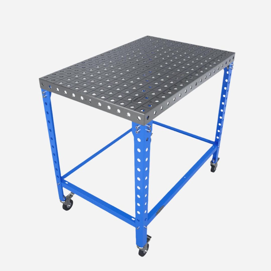 Mobile Masterplat Welding Table. Umetalli Universal Modular Workbench ...