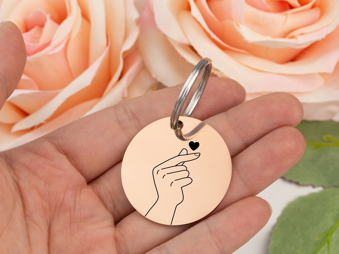 Pinky Promise Keychains, Custom Couple Keychain, Personalized Keychain ...