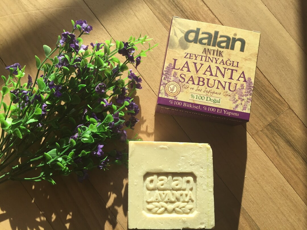 Traditional Natural Olive Oil Lavender Soap Turkish Handmade Dalan ...