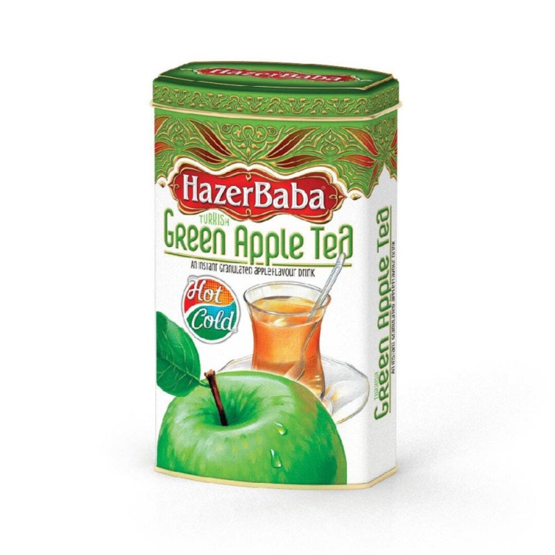 Turkish Green Apple Tea Hot or Cold Apple Tea Organic and Natural Apple ...