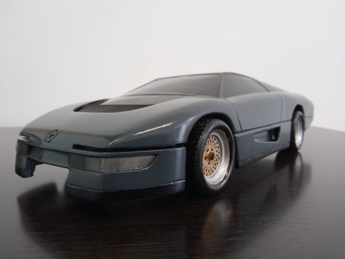 Dodge M4S Turbo Interceptor of the Wraith Phantom Movie Car Model 1:18 ...