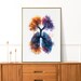 Anatomical Lungs Tree Art Print Watercolor, Trees Are Lungs Art ...