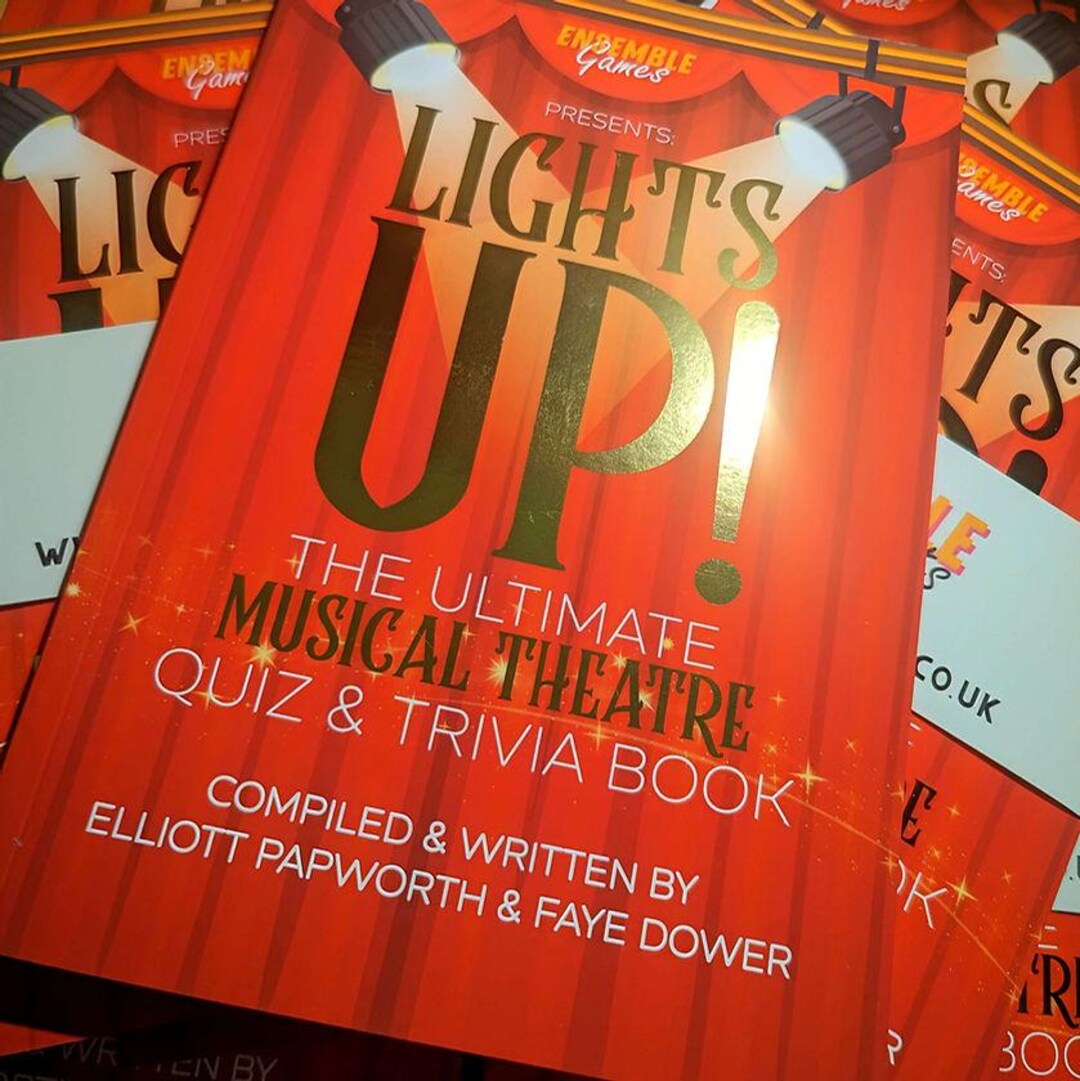 Lights Up! Musical Theatre Quiz Book - Full Colour, Trivia, Quiz, Facts ...