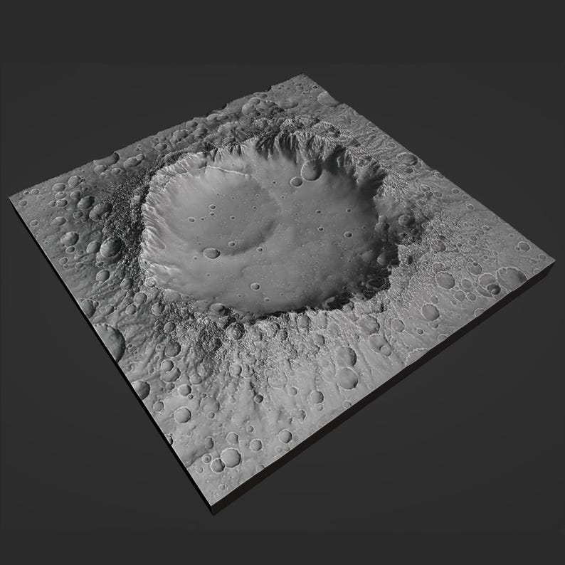 Lunar Crater Moon Landscape - Etsy