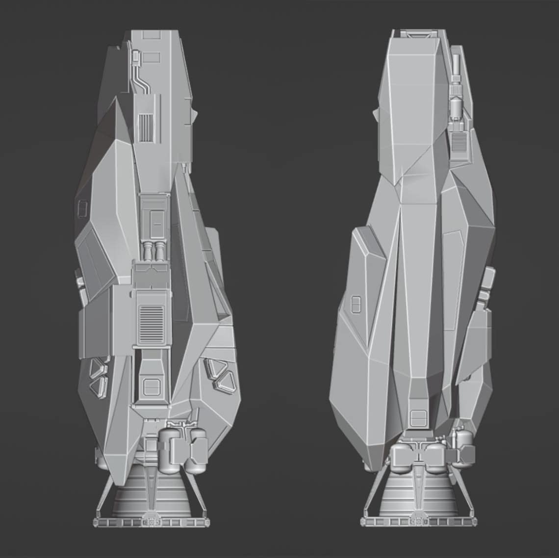 The Expanse OPAS Protogen Ship Model - Etsy