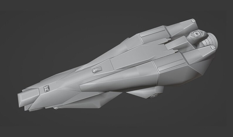 The Expanse MCRN Charon Ship Model - Etsy