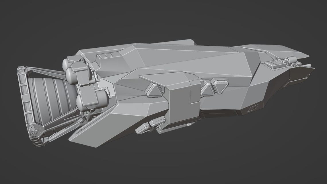 The Expanse OPAS Protogen Ship Model - Etsy