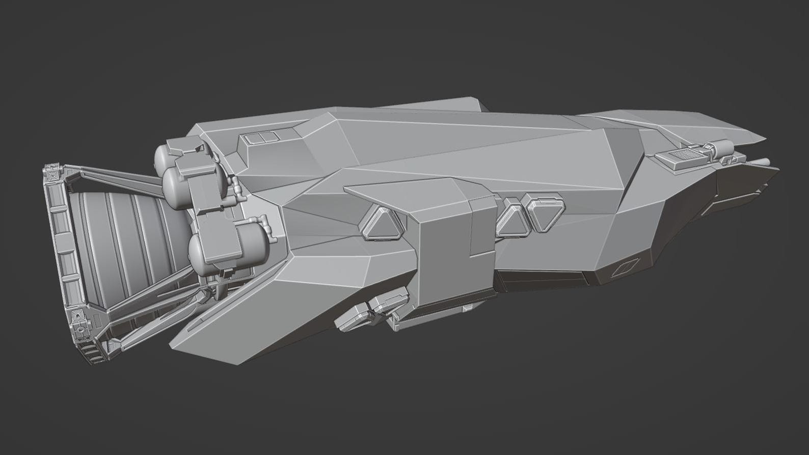 The Expanse OPAS Protogen Ship Model - Etsy