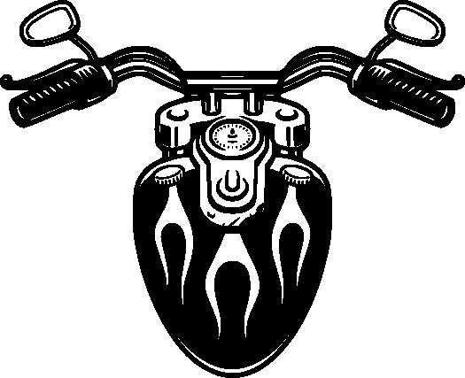 Motorcycle Vector, Harley Vector, Biker, Motor Vector, Digital Art ...