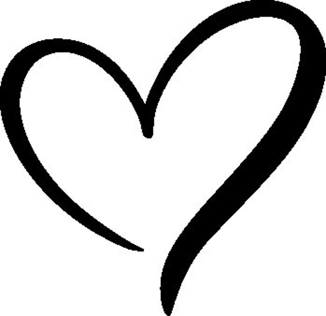 Simple Heart Vector, Vector Art, Easy Download, Heart Art, Vector ...