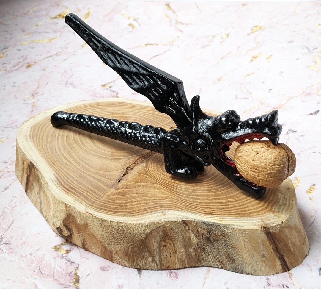 Vintage Soviet Nuts Opener DRAGON in Cast Iron, Cast Iron Dragon Nutcracker, Manual Cast Iron ...