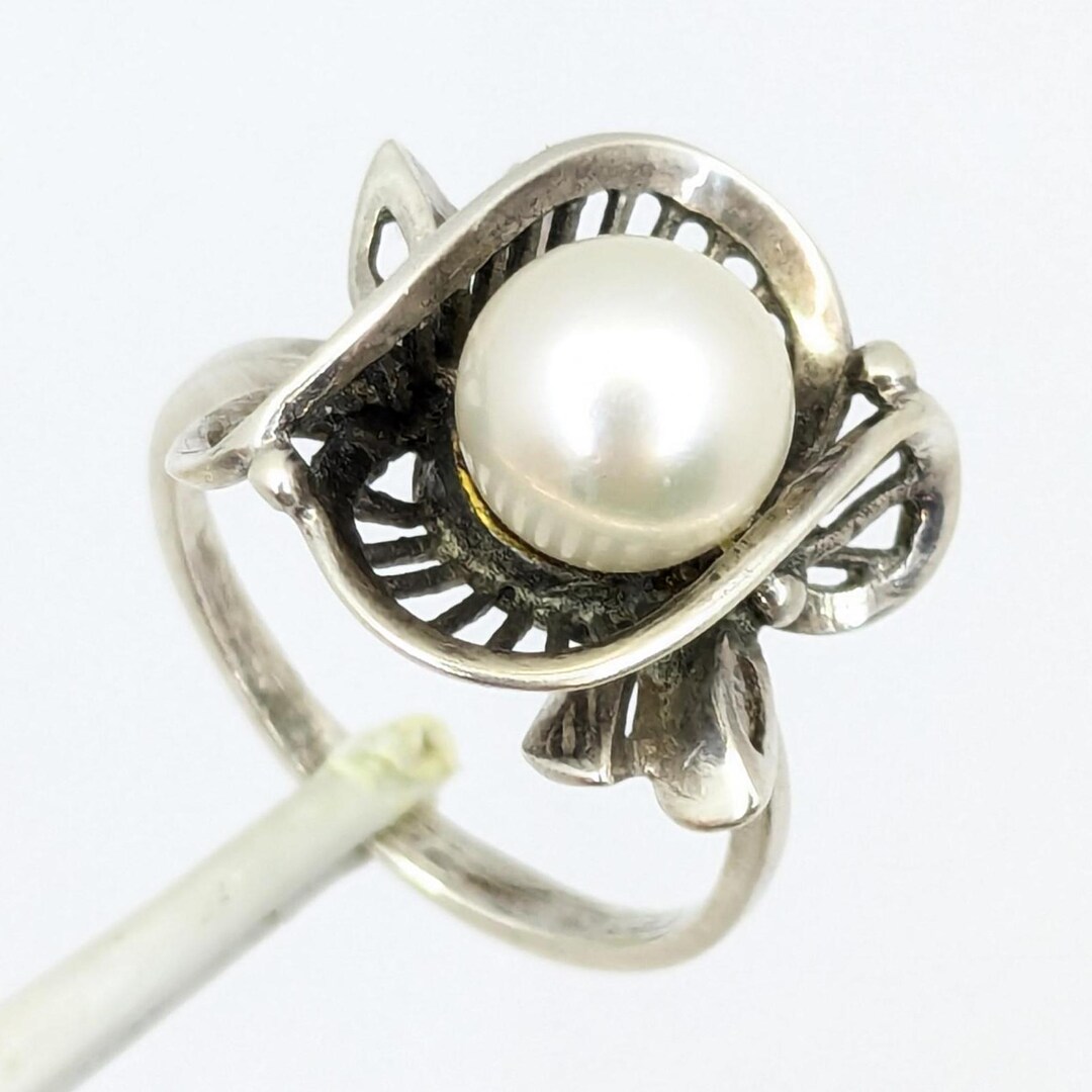 Vintage Soviet Silver 875 Ring Ring-size 7us17.5mm Silver Ring With ...