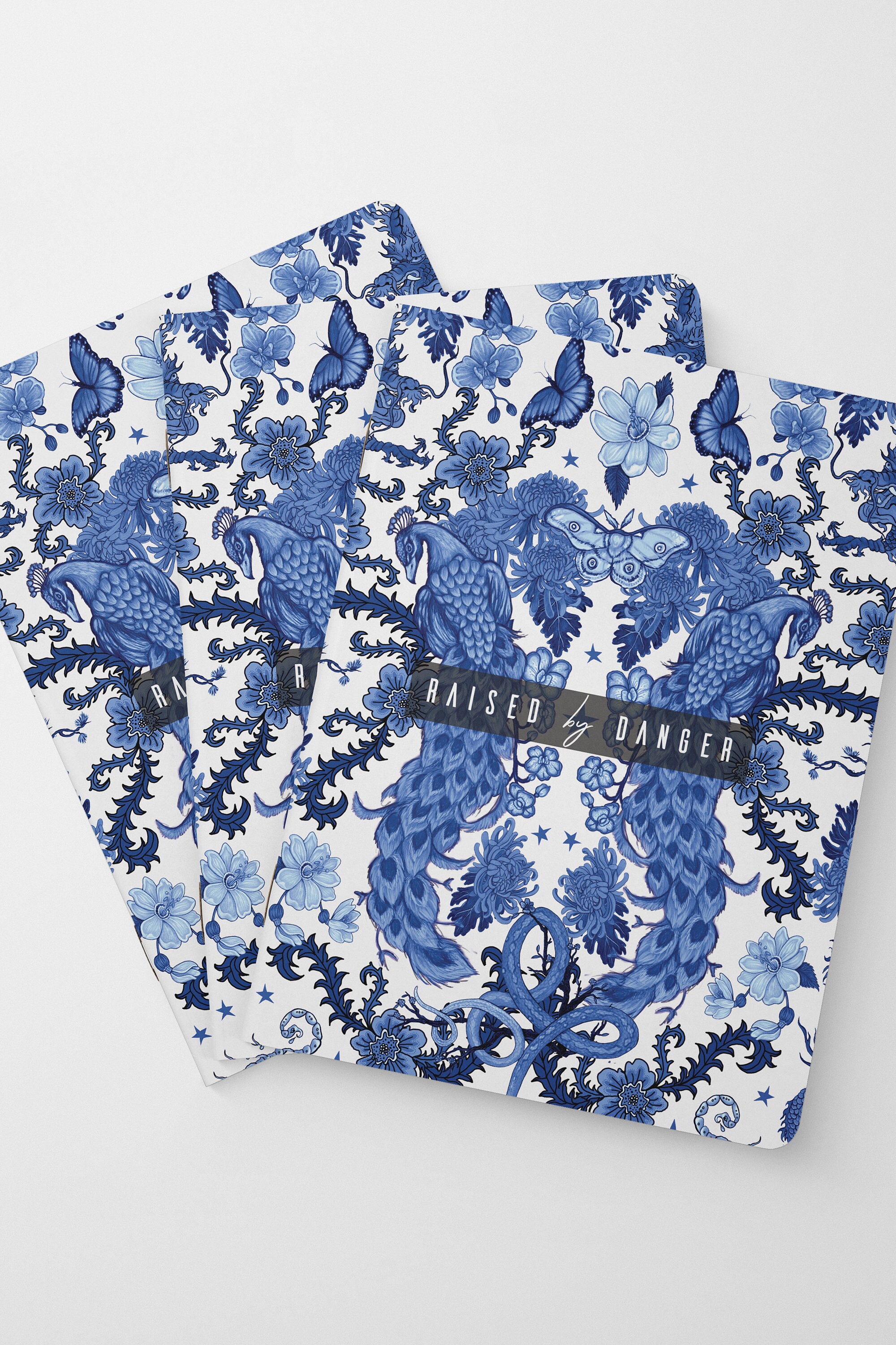 FINE CHINA - Blue and White Porcelain Print A5 Notebook - Etsy