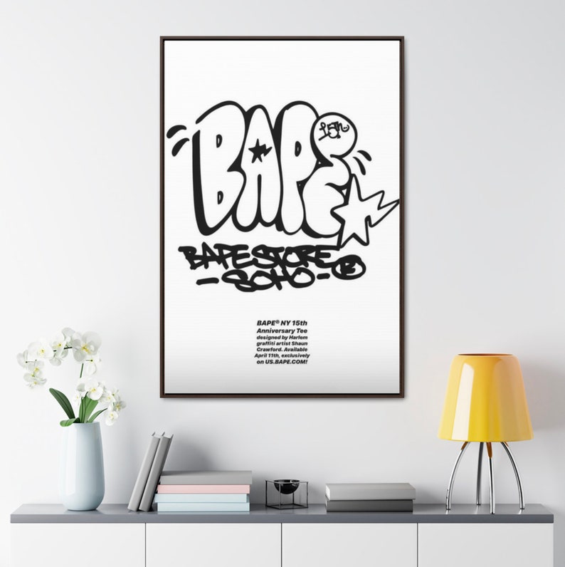 Bape Logo Hypebeast Vintage Poster - Etsy